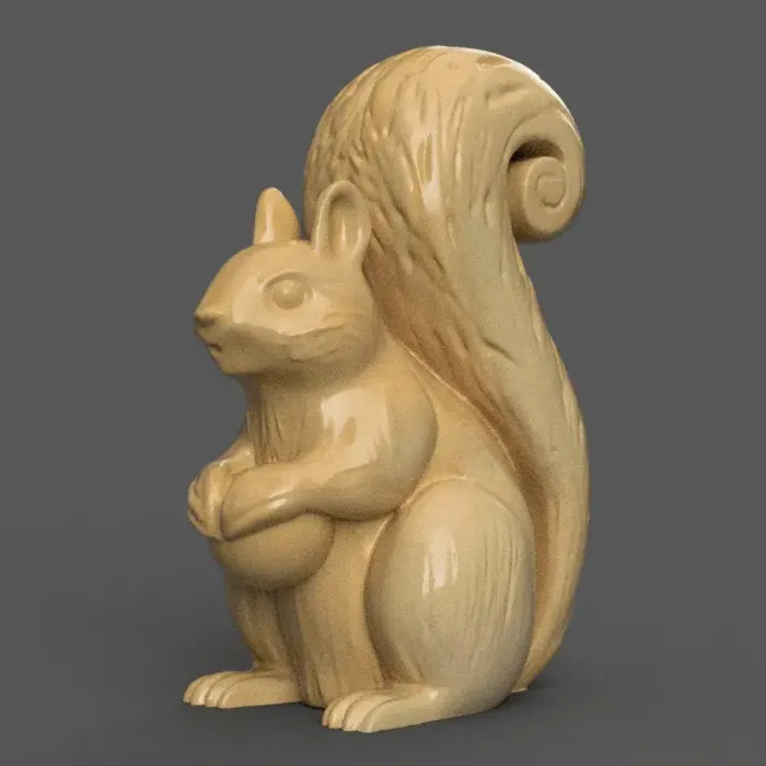 Other STL Download - Cute Squirrel Headphone Holder – 3D STL Model for ...