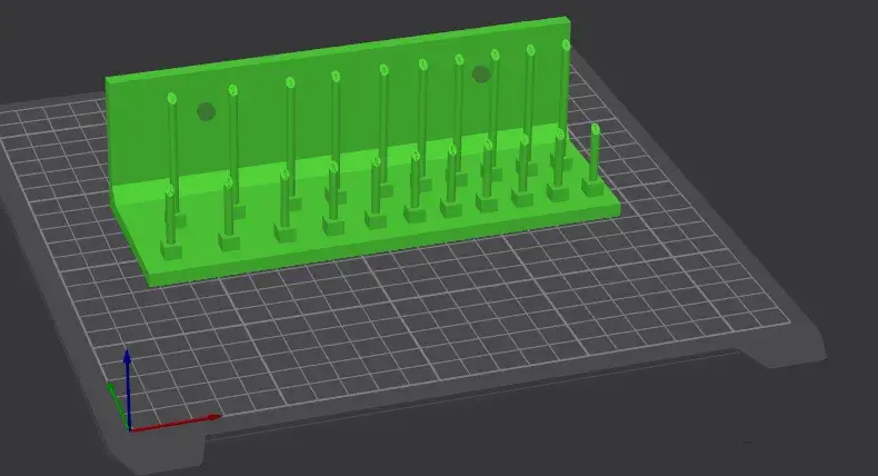 3D Printer Files | 3MF File | 1/4 Socket Organizer Wall Mount ...