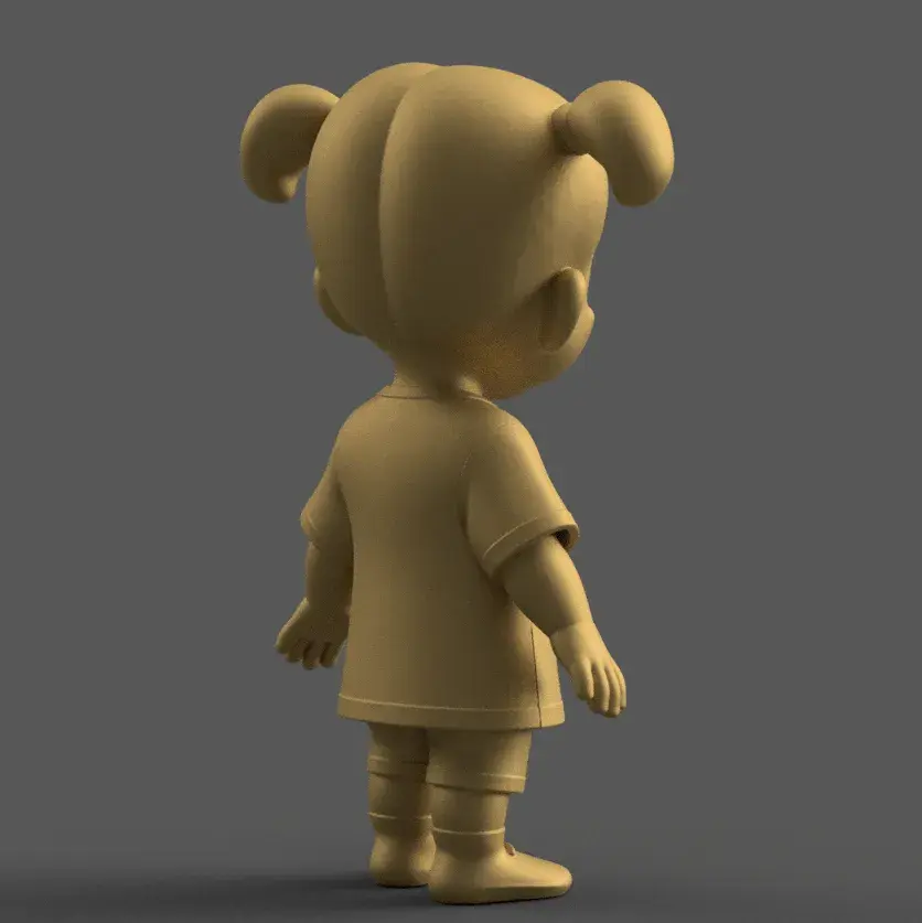 Characters & Creatures STL Download - Boo Model from Monsters Inc - Fun ...