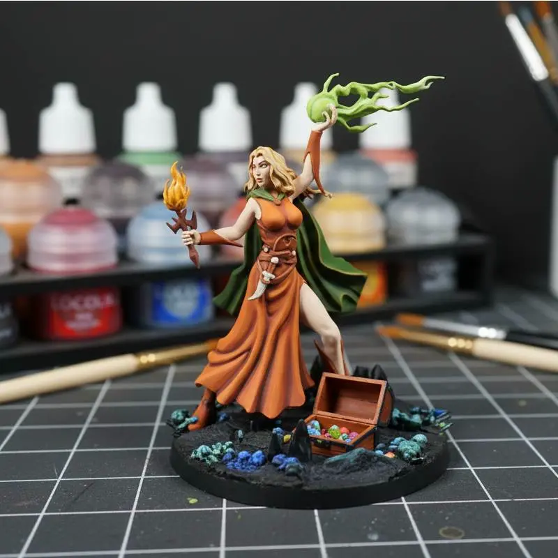 Other STL Download - Iconic Red Box Sorceress from DnD Basic Set ...