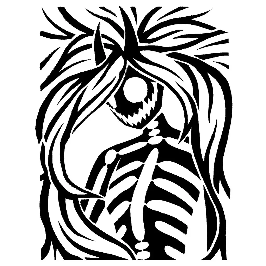Free Digital Art STL Download - Demon stencilby SMT_M 🦊