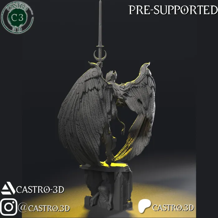 Board Games & Card Games STL Download - Dame Aylin - BG3 Miniature ...