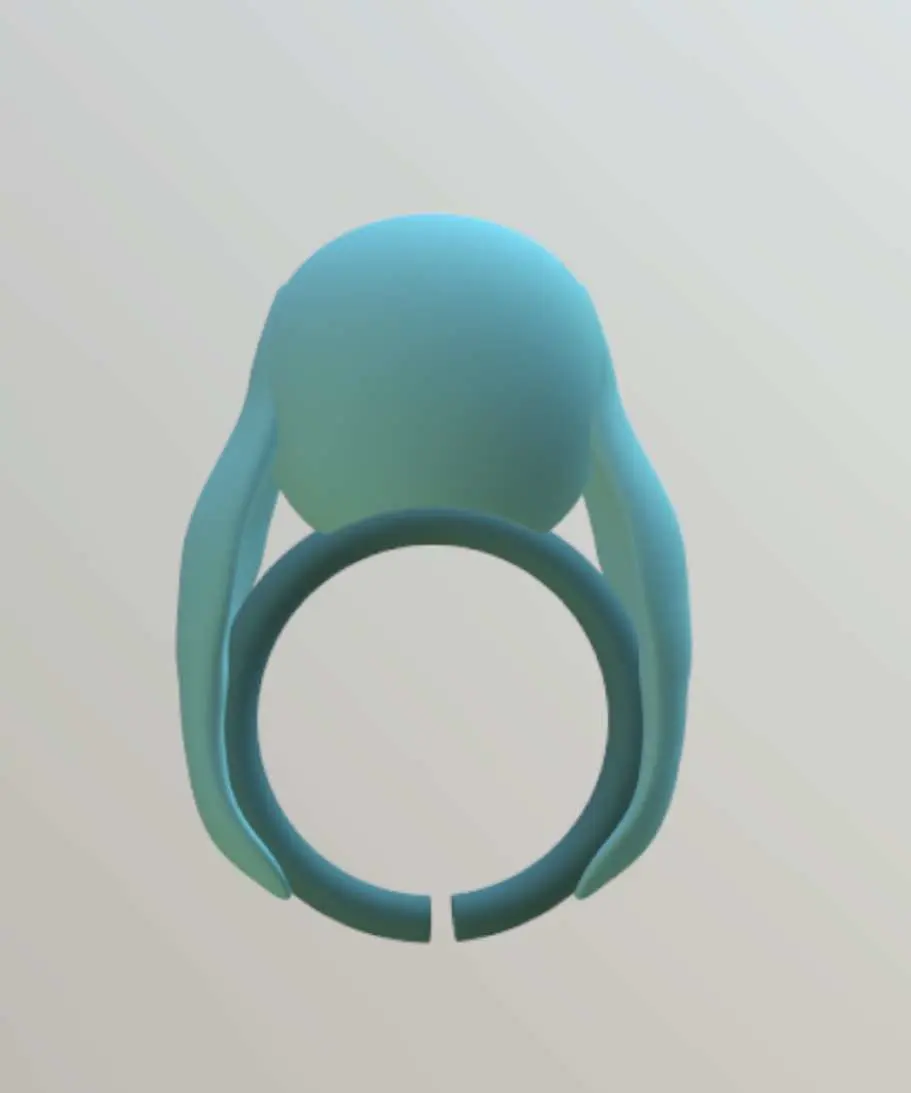 Jewelry & Accessories STL Download - Easter Bunny Ring 💍by malbel studio