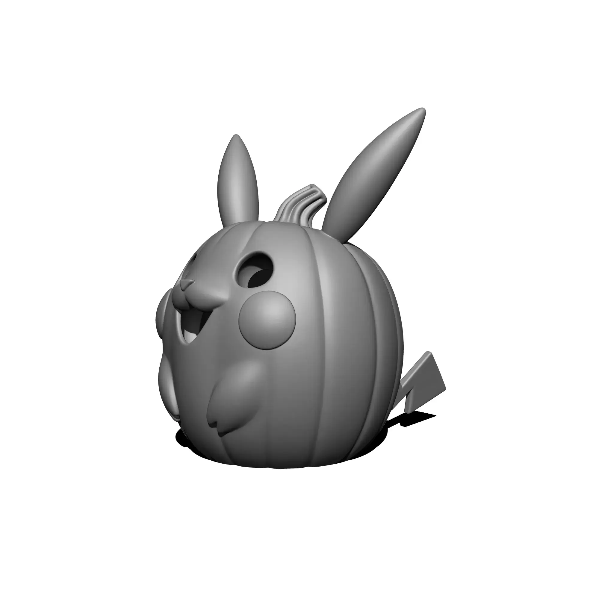 Lighting & Lamps STL Download - Pikachu Halloween Pumpkin Lamp ...