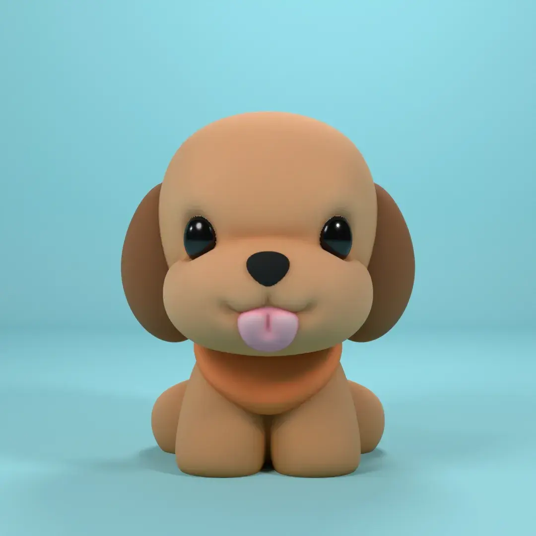 3D Printer Files | 3MF File | Chibi dogs | Creality Cloud