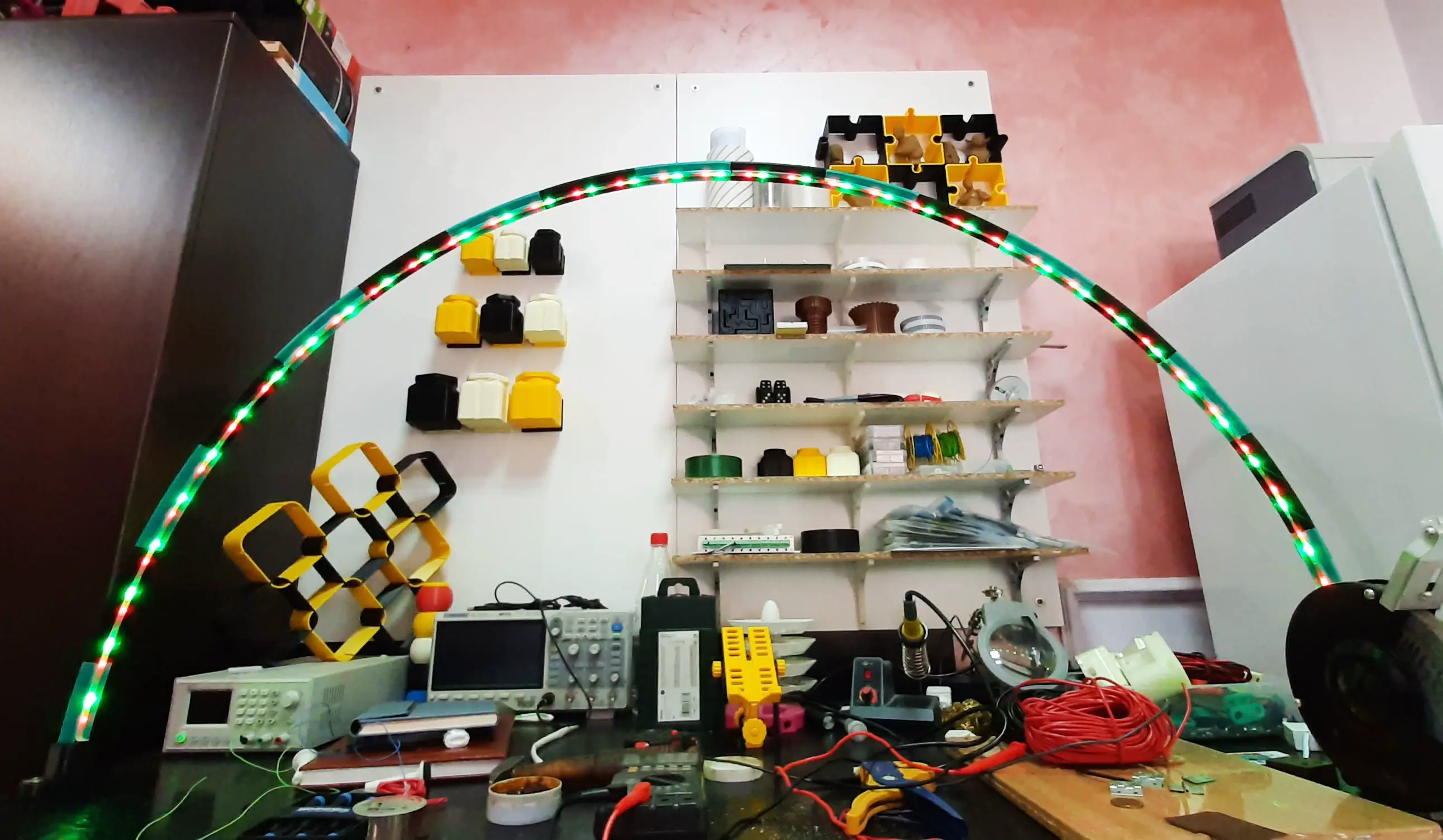 Lighting & Lamps STL Download - LED bridge lampby AMKDESIGN