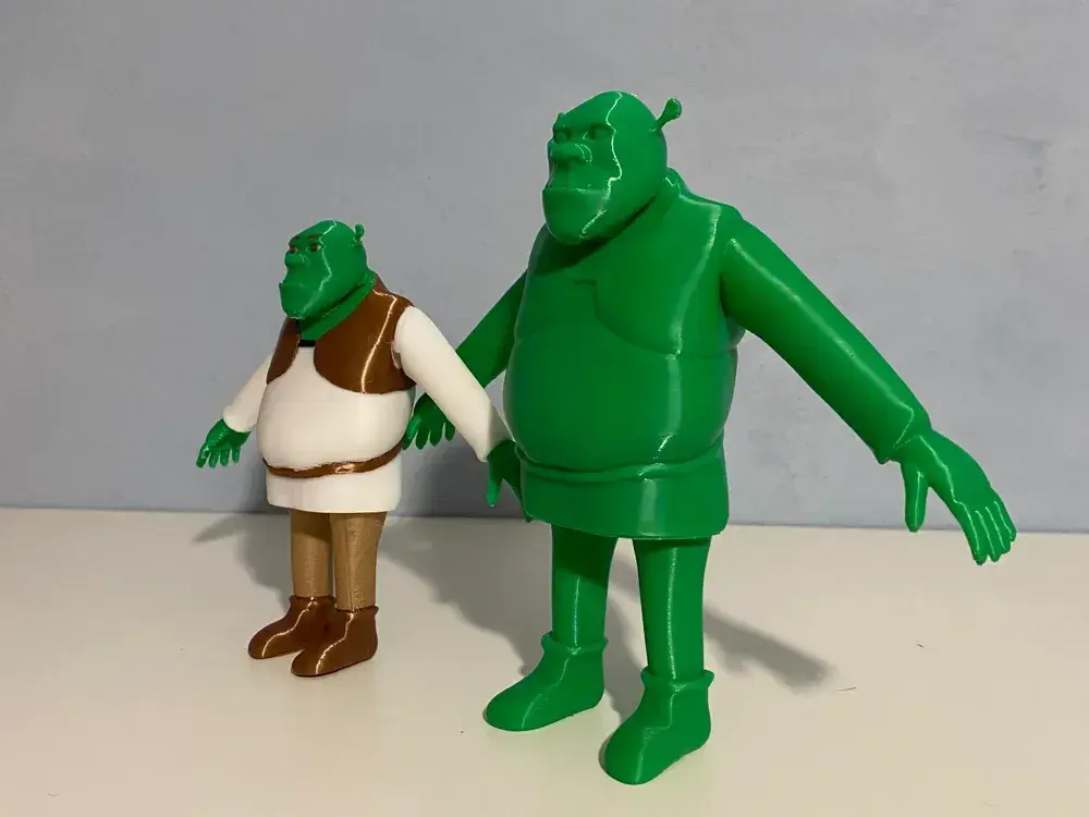 3D Printer Files | 3MF File | Shrek Action Figure | Creality Cloud
