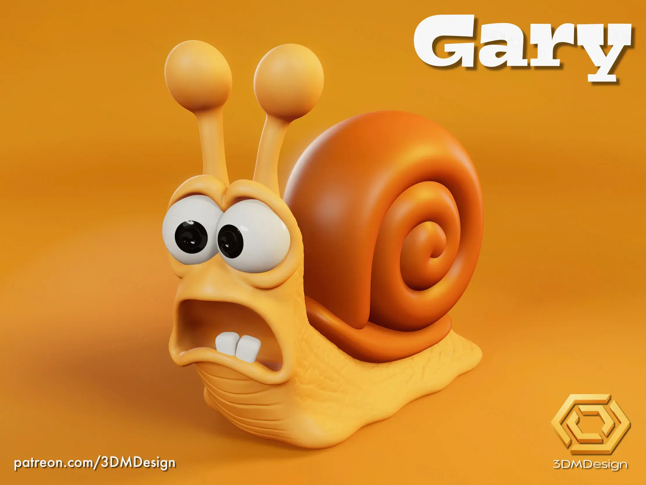 3D Printer Files | 3MF File | Gary the Snail | Creality Cloud
