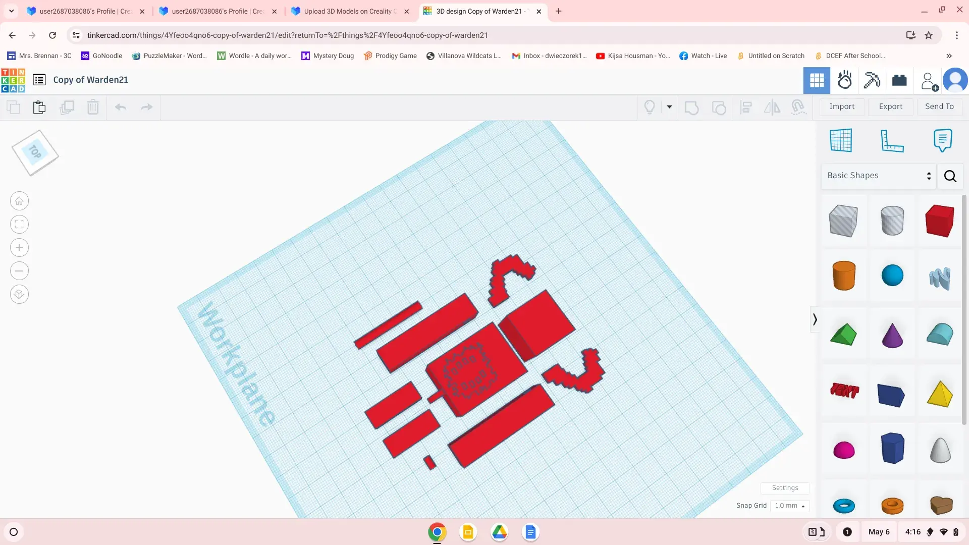 Free Robots & Mechs STL Download - Dan's Wardenby user2687038086