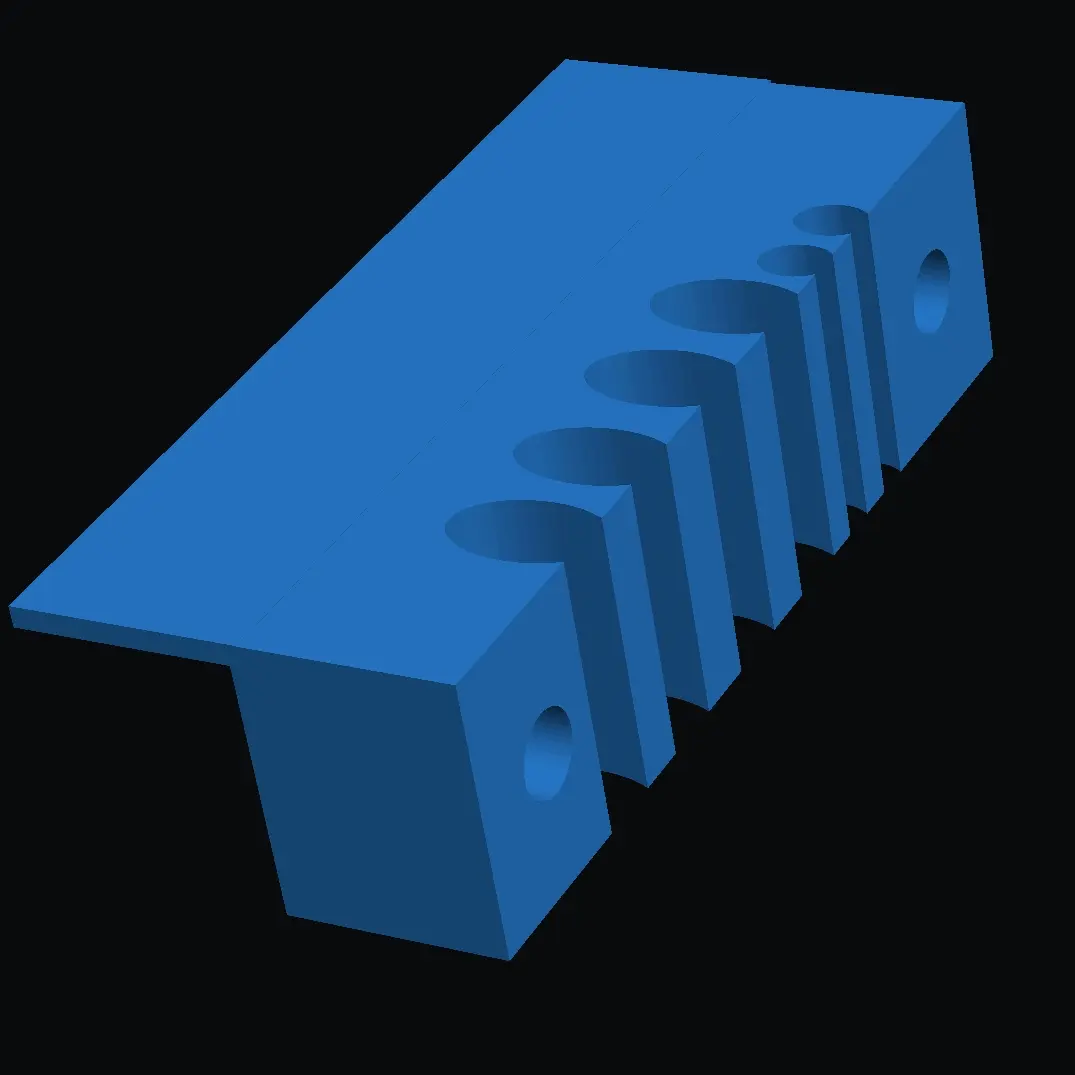 Other STL indir - Desk Cable Management Module - Lace