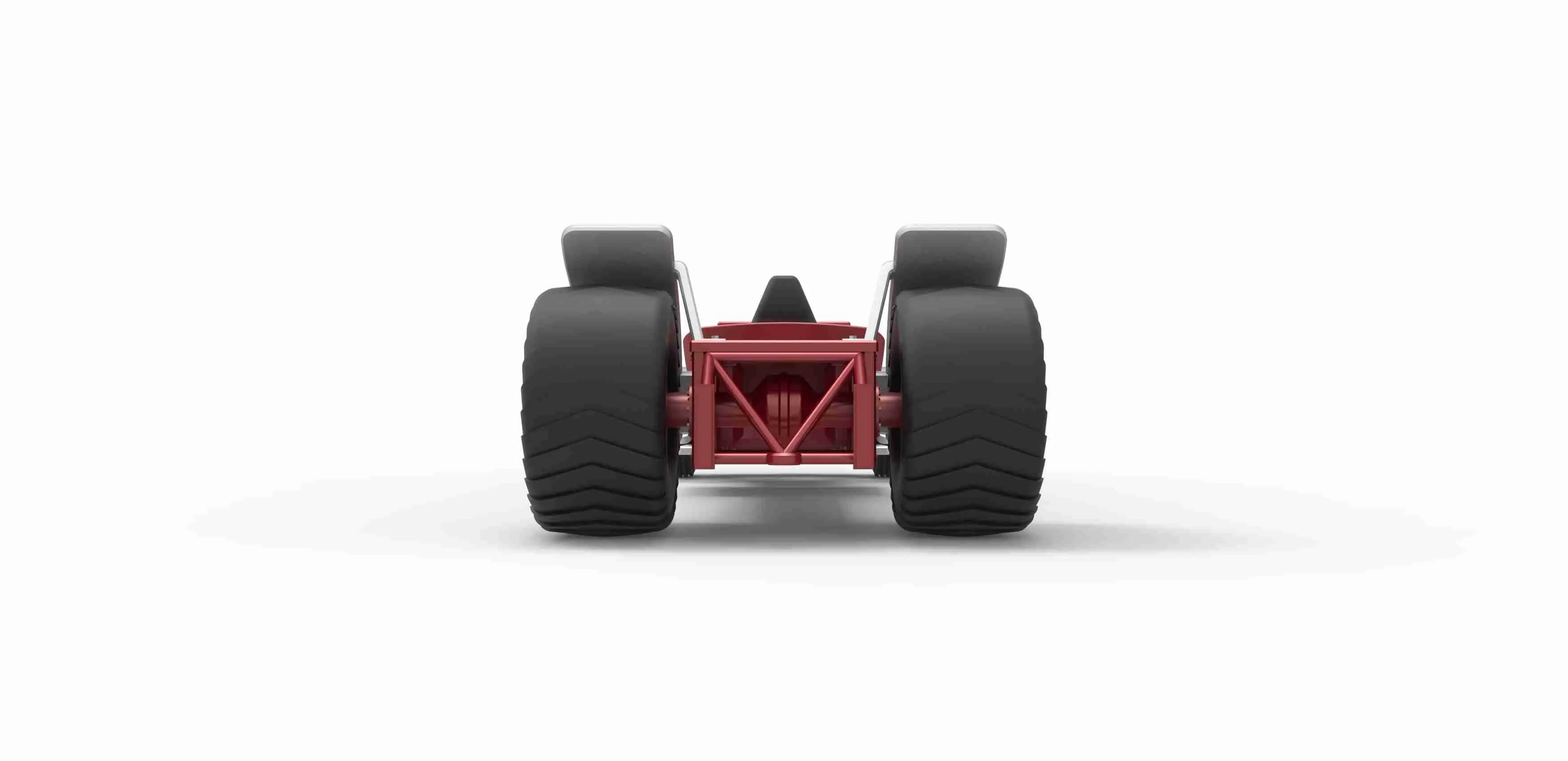 Pulling truck 2wd Hot rod Scale 1:25 | 3D models download | Creality Cloud