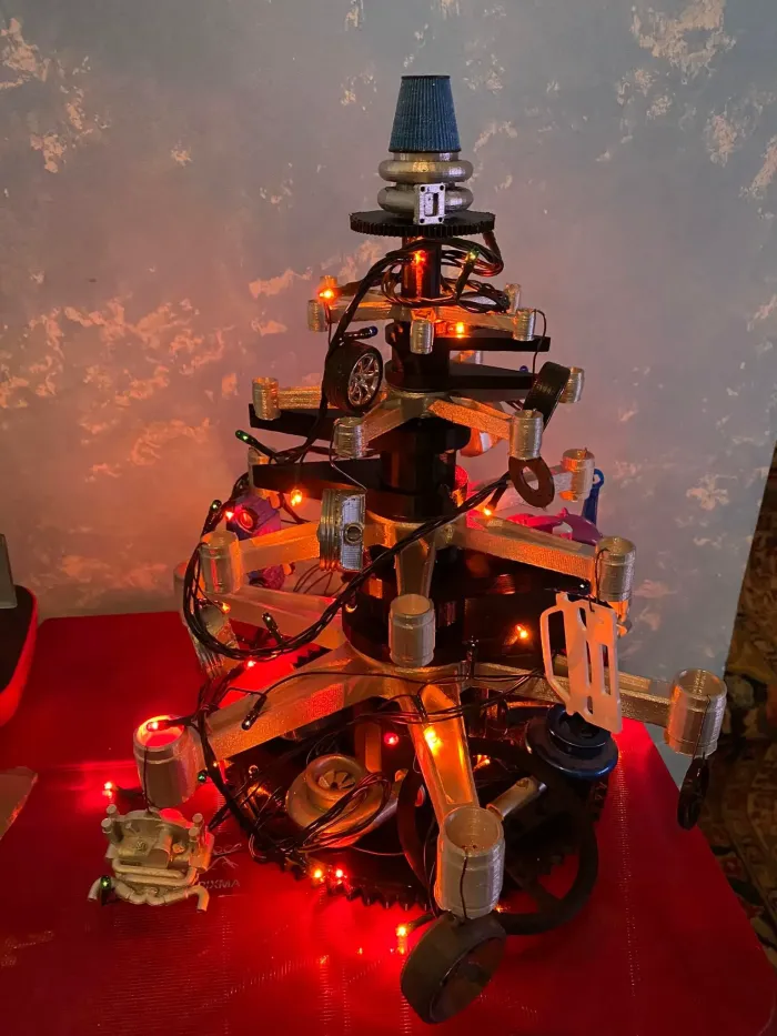 Other STL Download - Racing Christmas Treeby Emanuel Chmielowski