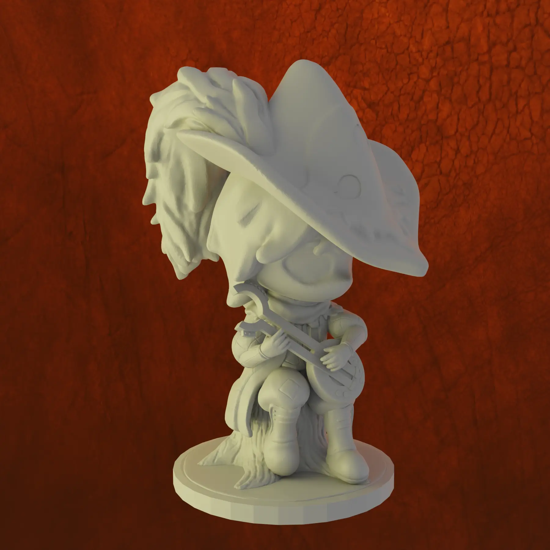 Free Characters & Creatures STL Download - CLOWN (RAGNAROK ONLINE)by ...