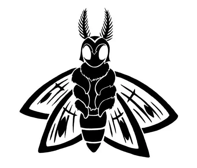 Free Digital Art STL Download - Moth stencilby SMT_M 🦊