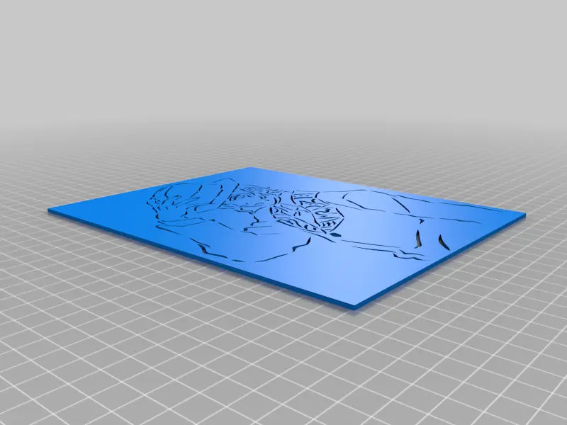 Free Digital Art STL Download - Muzan Kibutsuji stencilby SMT_M 🦊