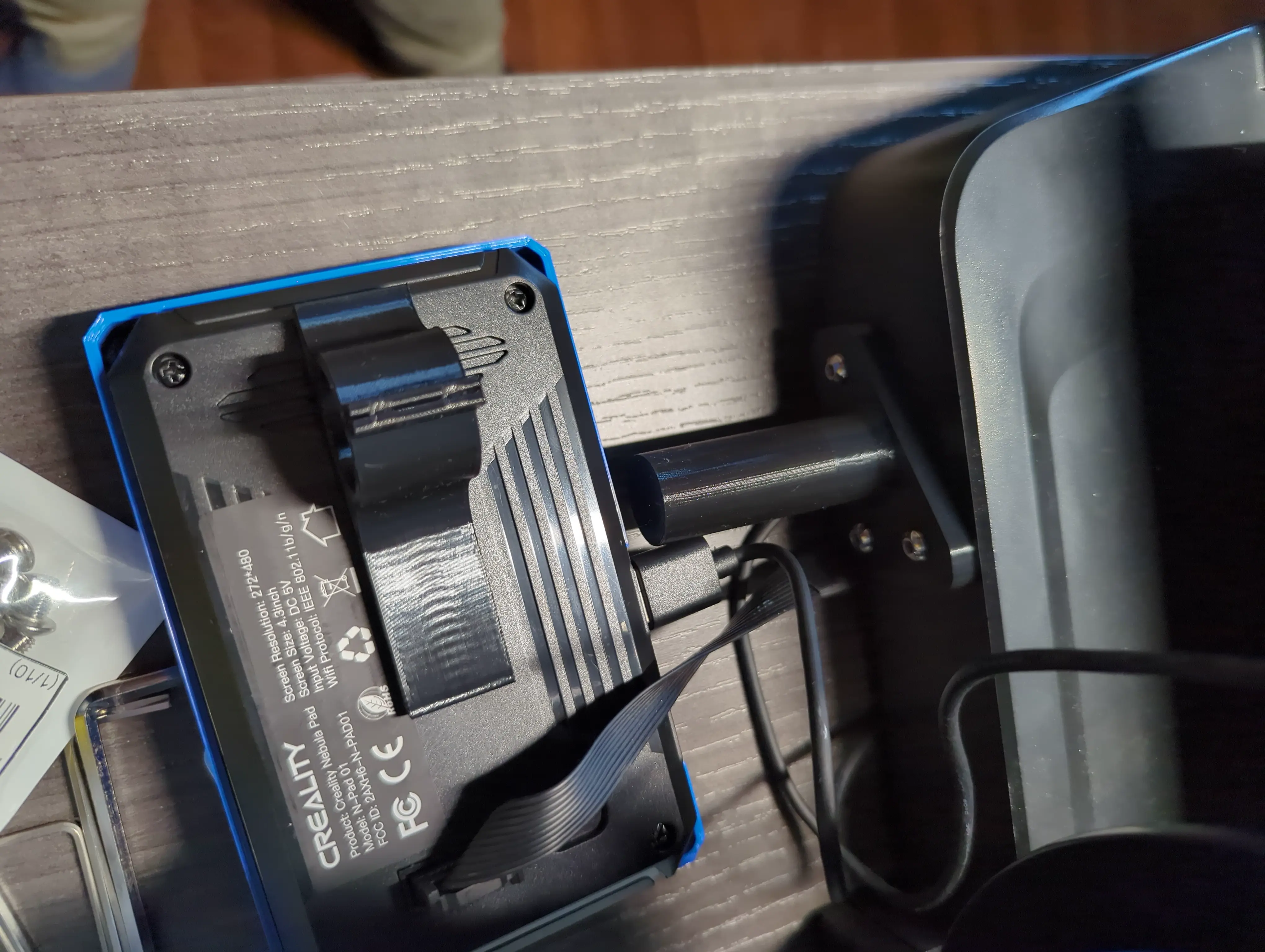 Free 3D Printer Parts STL Download - Nebula Pad 90 degree Mountby ...