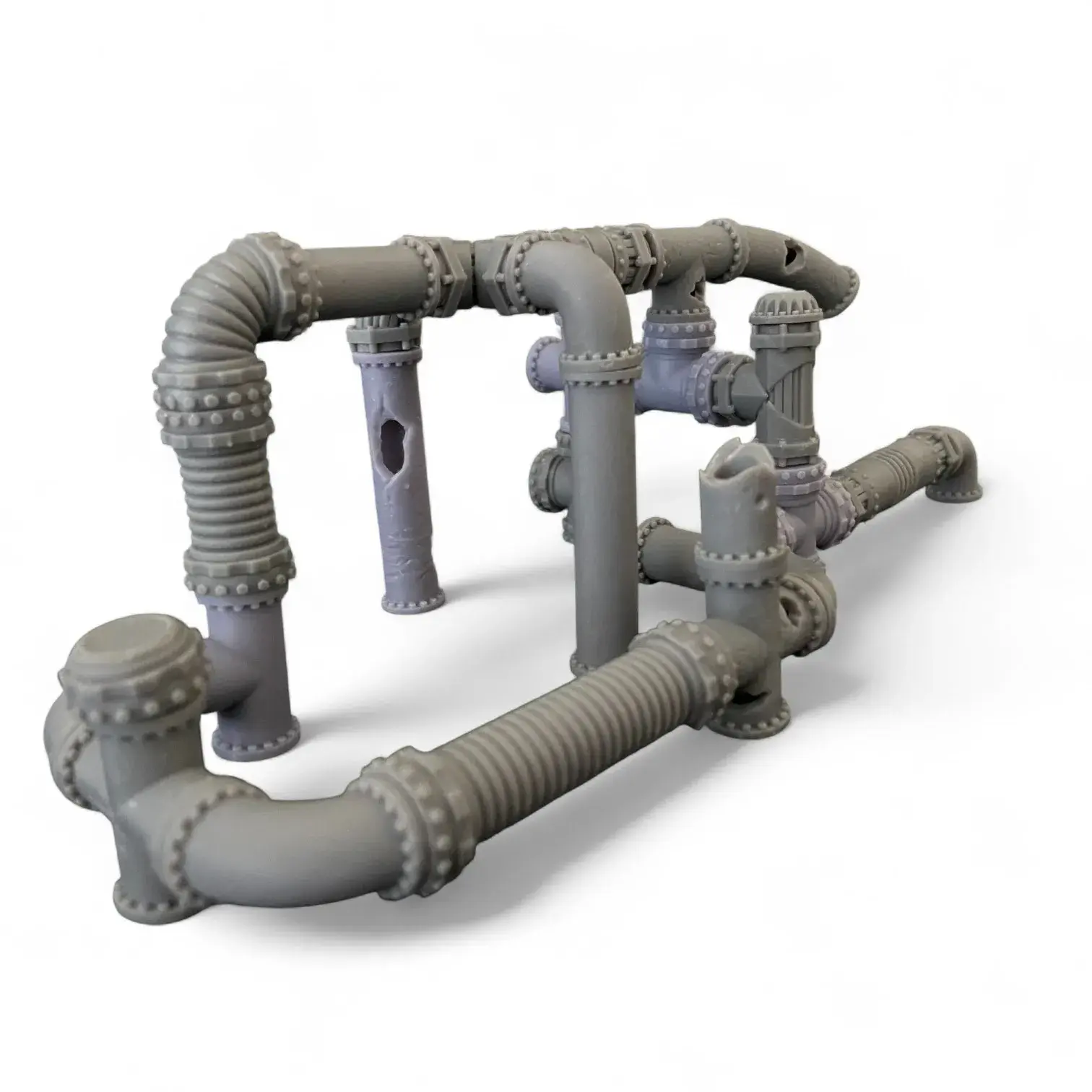 Props & Terrain STL Download - Industrial Pipesby Tiny Furniture