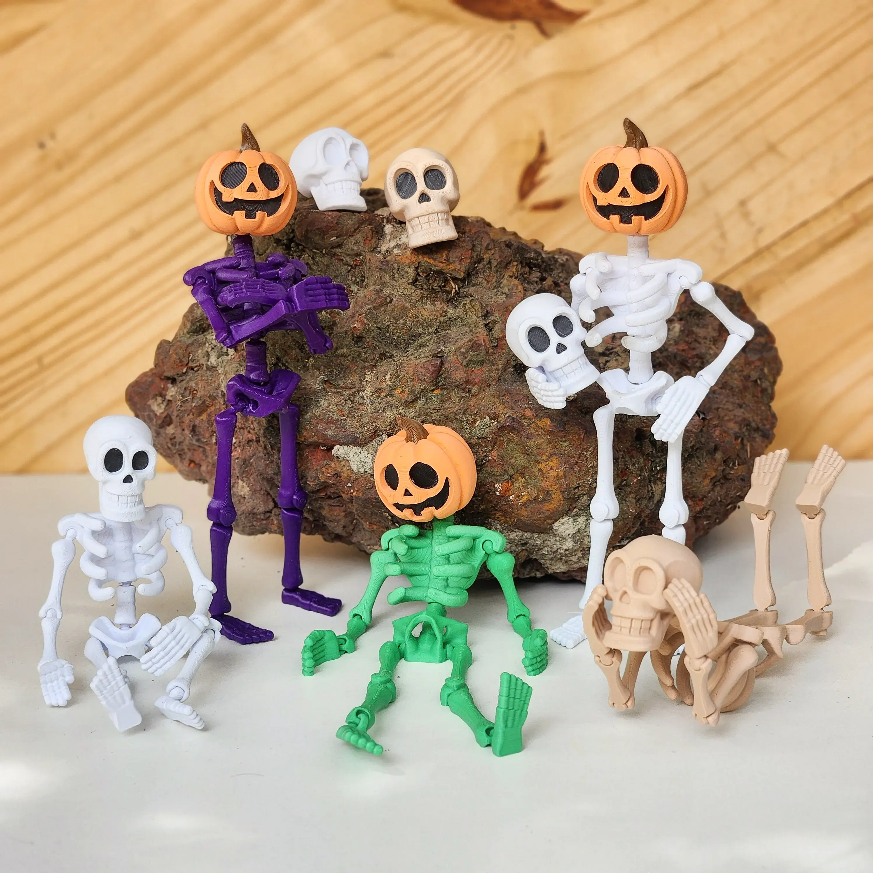 Other STL Download - SKELETON HALLOWEENby ROGI STUDIOS