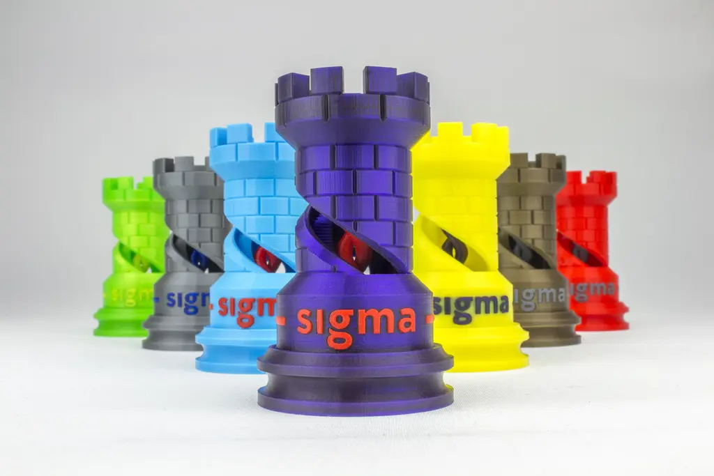 Free Other STL Download - The Dual Rook - 3D printer Benchmark by SMT_M 🦊