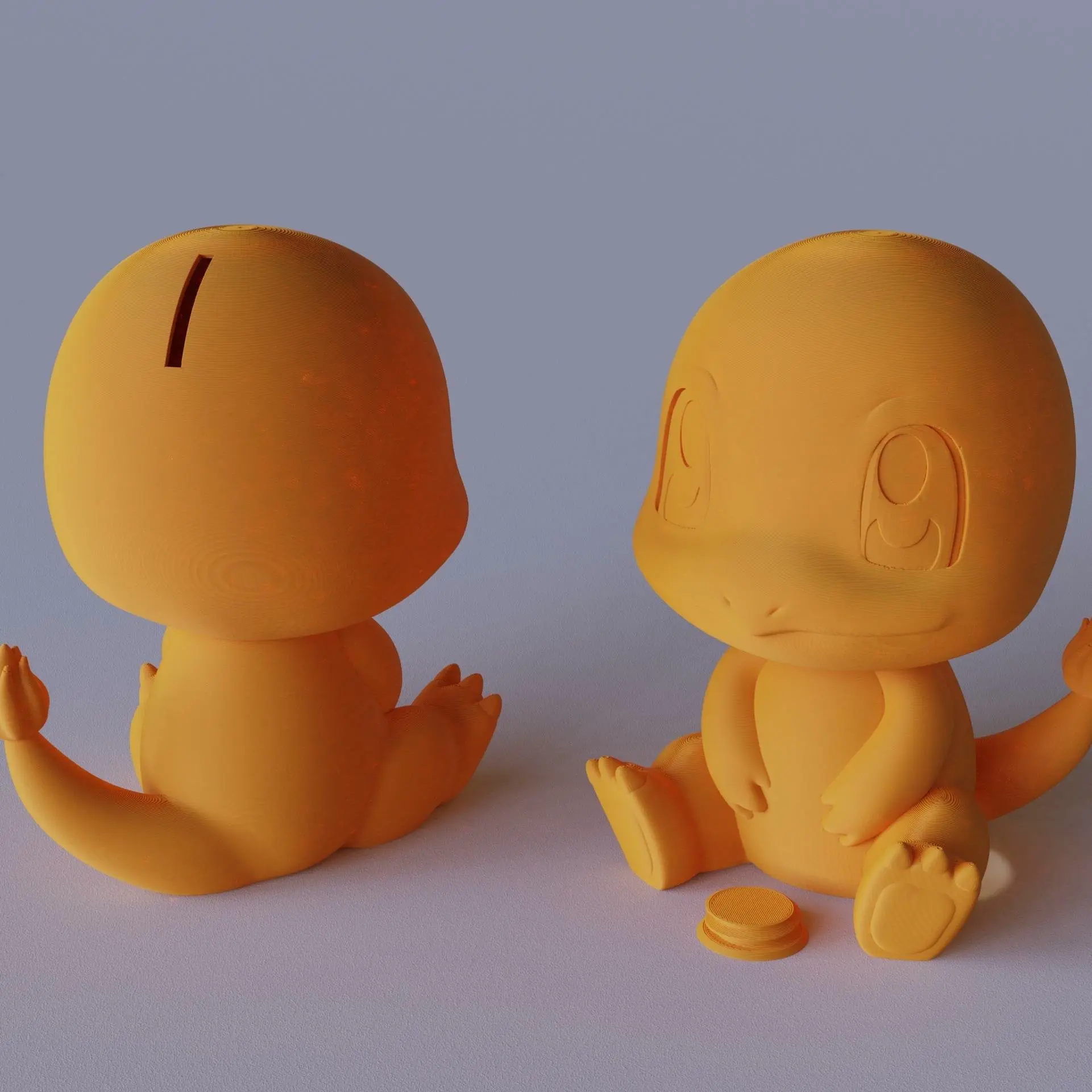 3D Printer Files | 3MF File | alcancia charmander | Creality Cloud