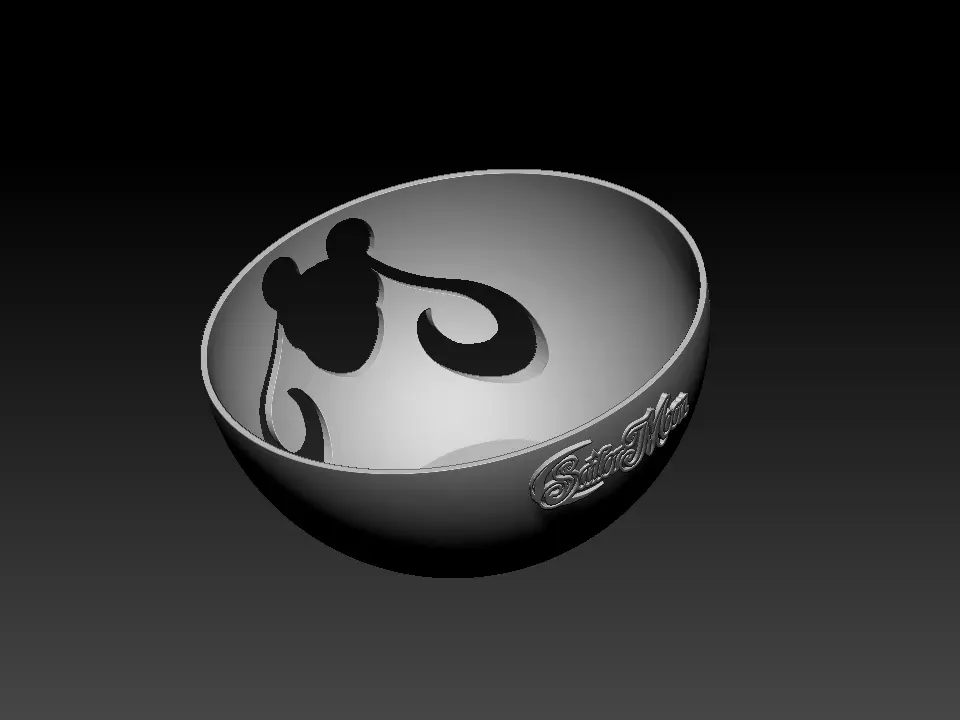 3D Printer Files | 3MF File | SAILOR MOON YARN BOWL | Creality Cloud