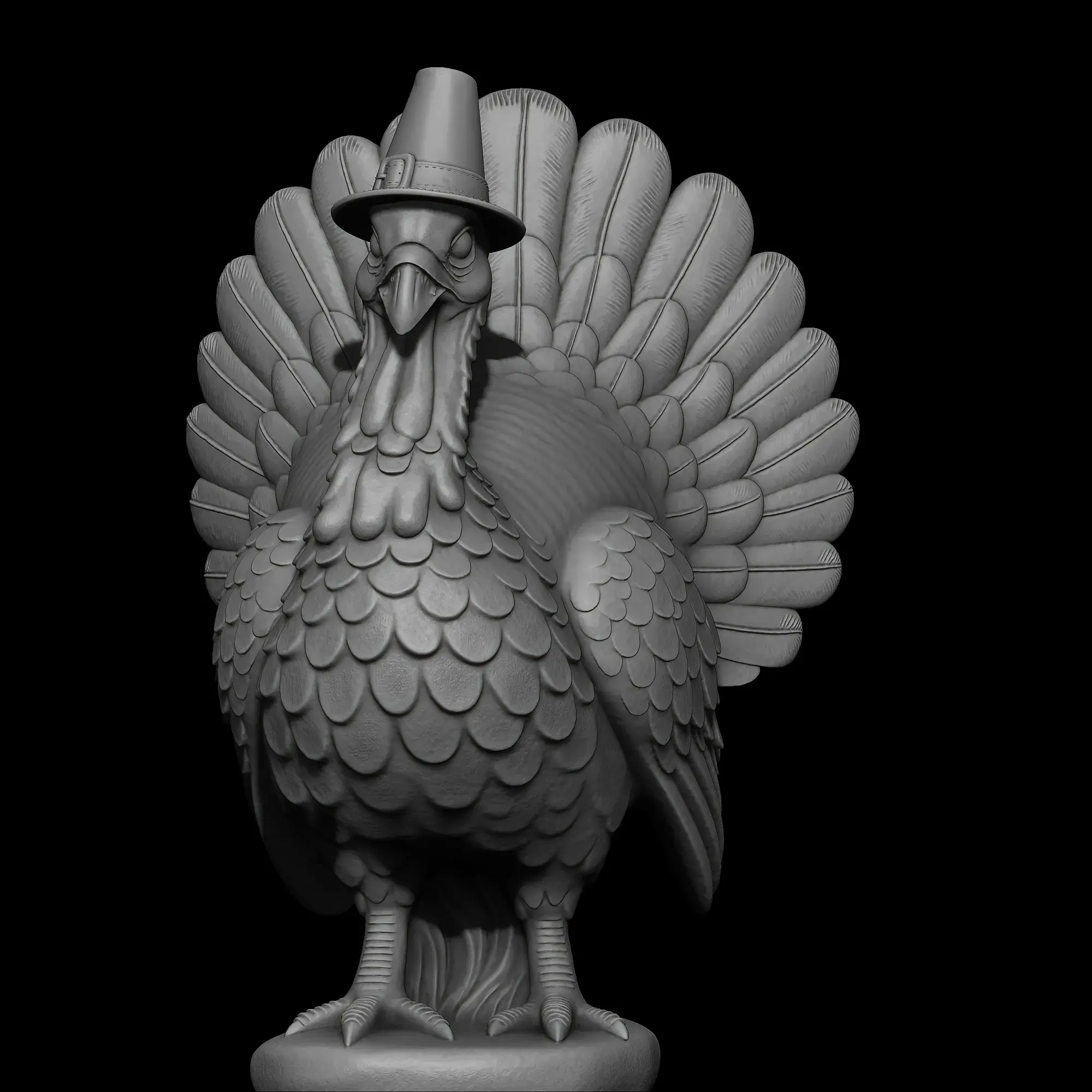 Home Decorations & Ornaments STL Download - Classic Turkey Statue ...