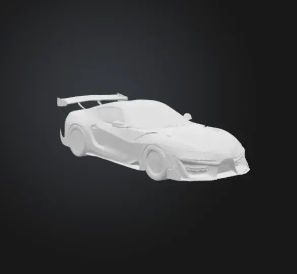 Vehicles & Machinery STL Download - toyota supra car miniatureby CuriuM