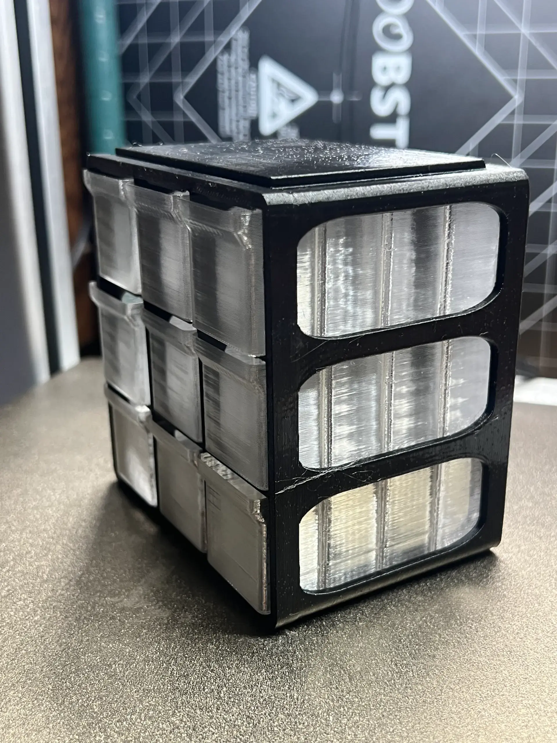 3D Printer Files | 3MF File | STACKABLE SCREW ORGANIZER | Creality Cloud