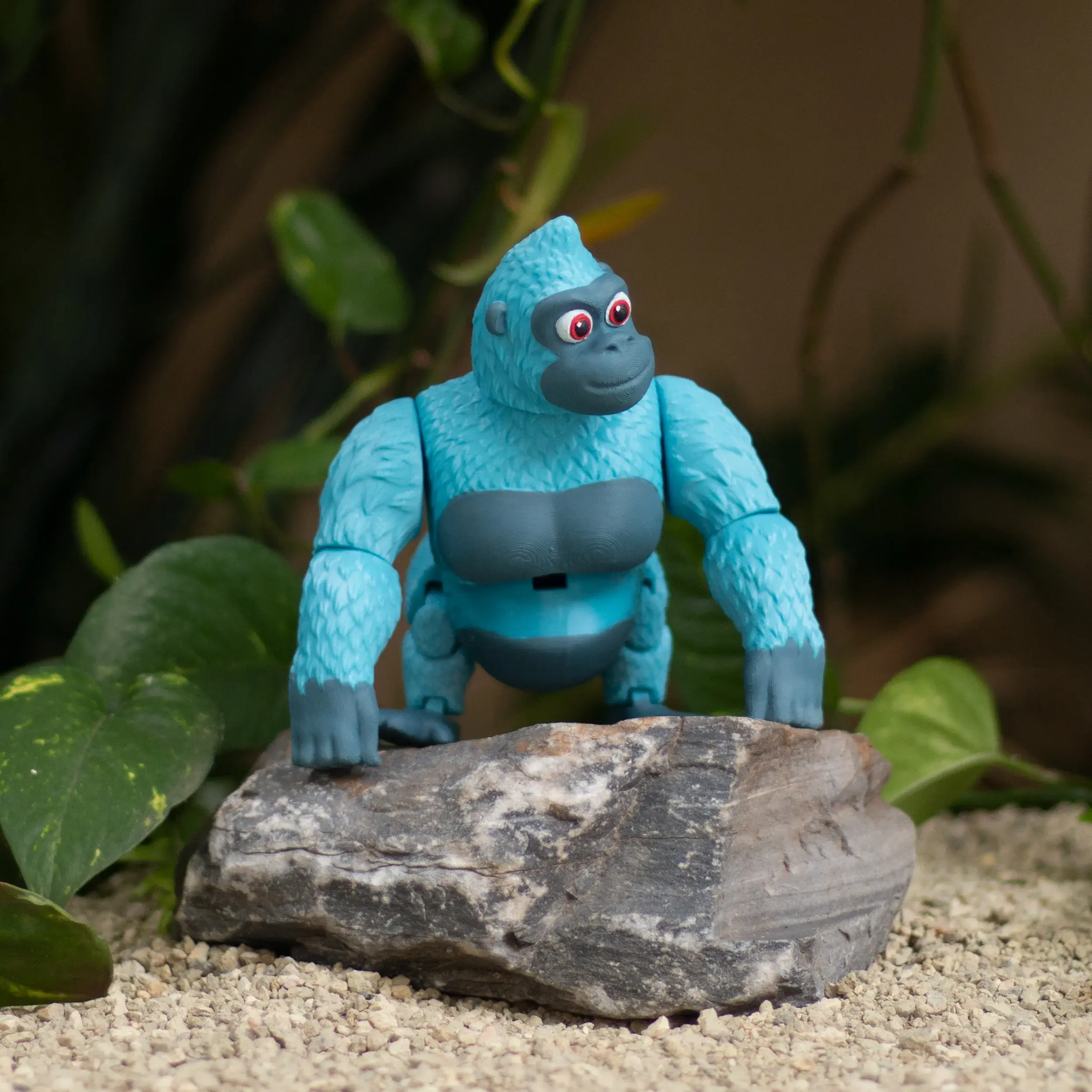 Other STL Download - GORILLA ARTICULATED, FLEXI, PRINT-IN-PLACEby ROGI ...