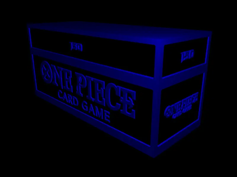 Board Games & Card Games STL Download - Card Box V2 - One Piece - 150 ...