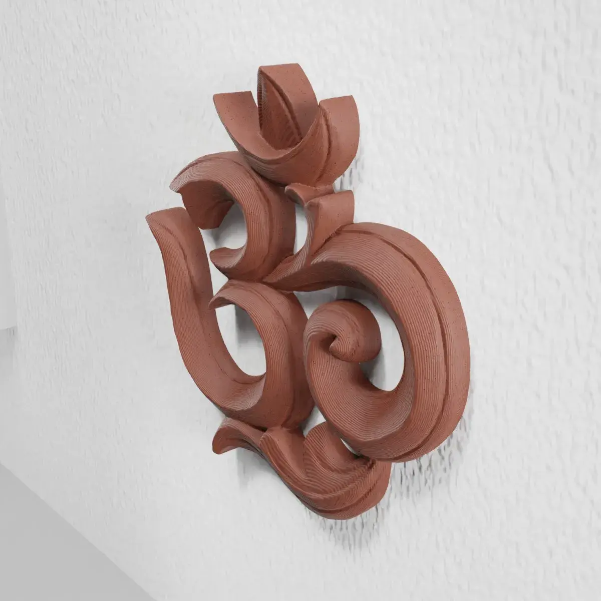 3D Printer Files | 3MF File | AUM - OM - wall decoration | Creality Cloud