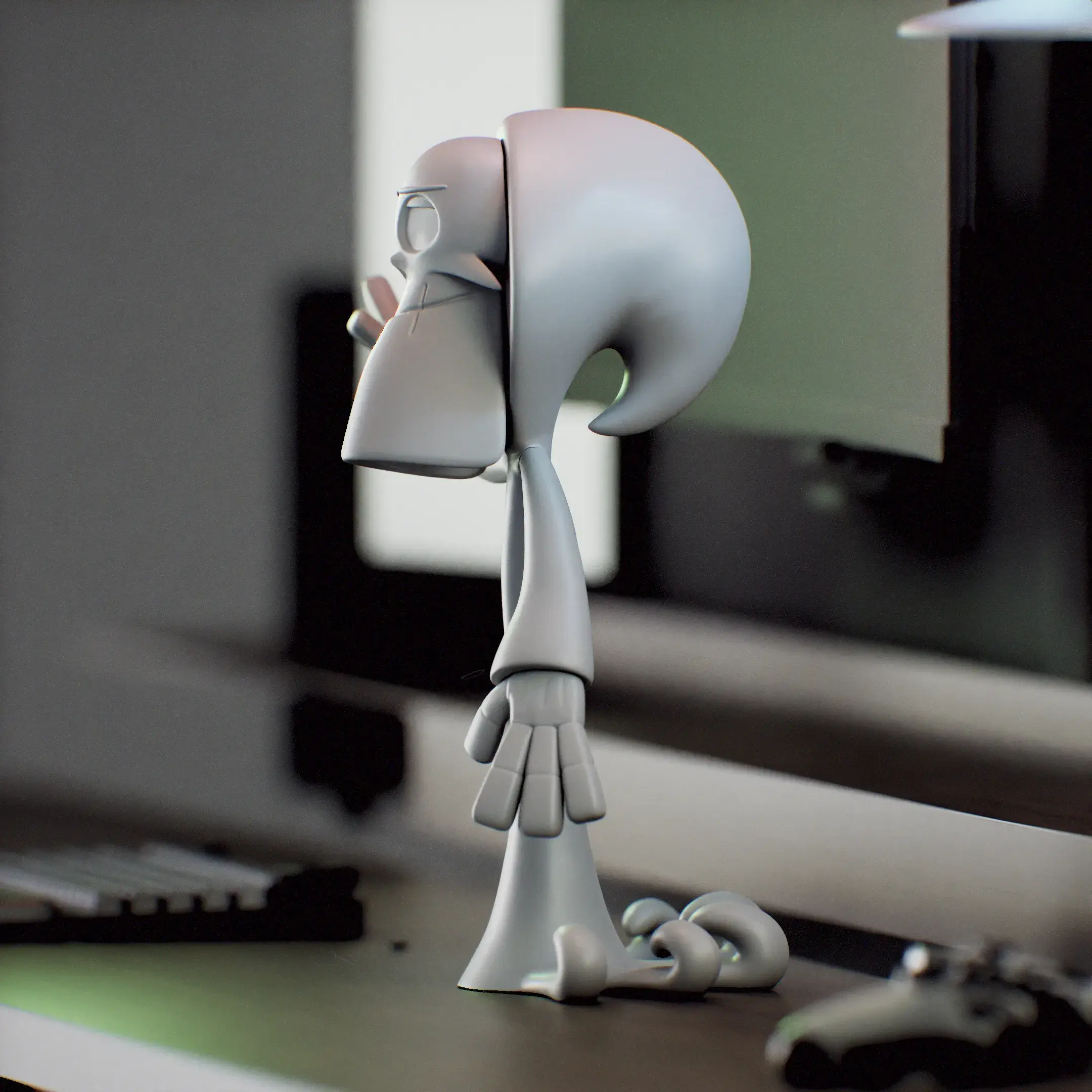 Characters & Creatures STL Download - Grim from The Grim Adventures of ...