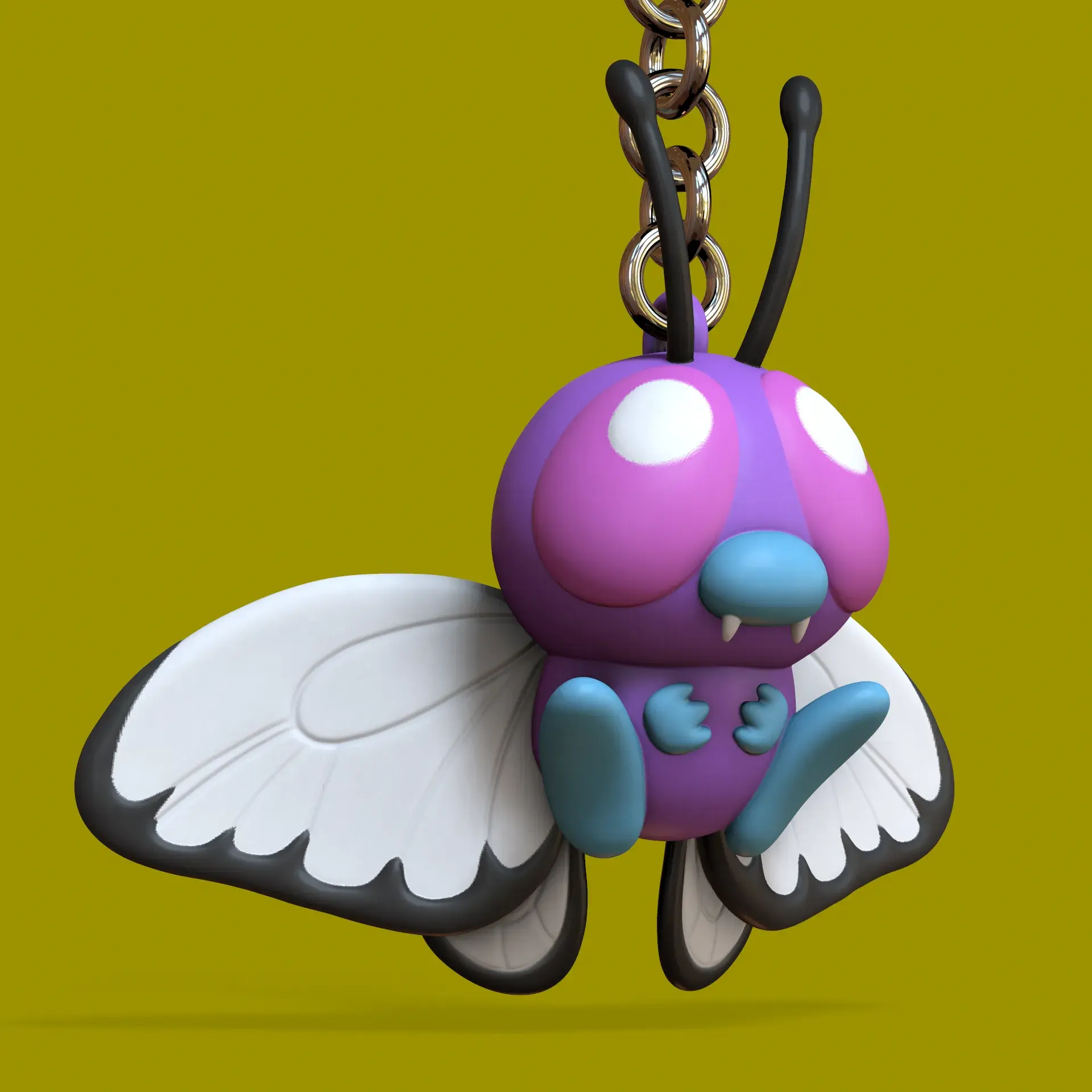 Home Decorations & Ornaments STL Download - Butterfree Chibi - pokemon ...
