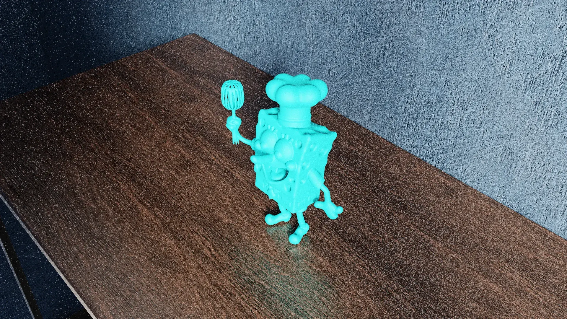 3D Printer Files | 3MF File | Chef Spongebob | Creality Cloud