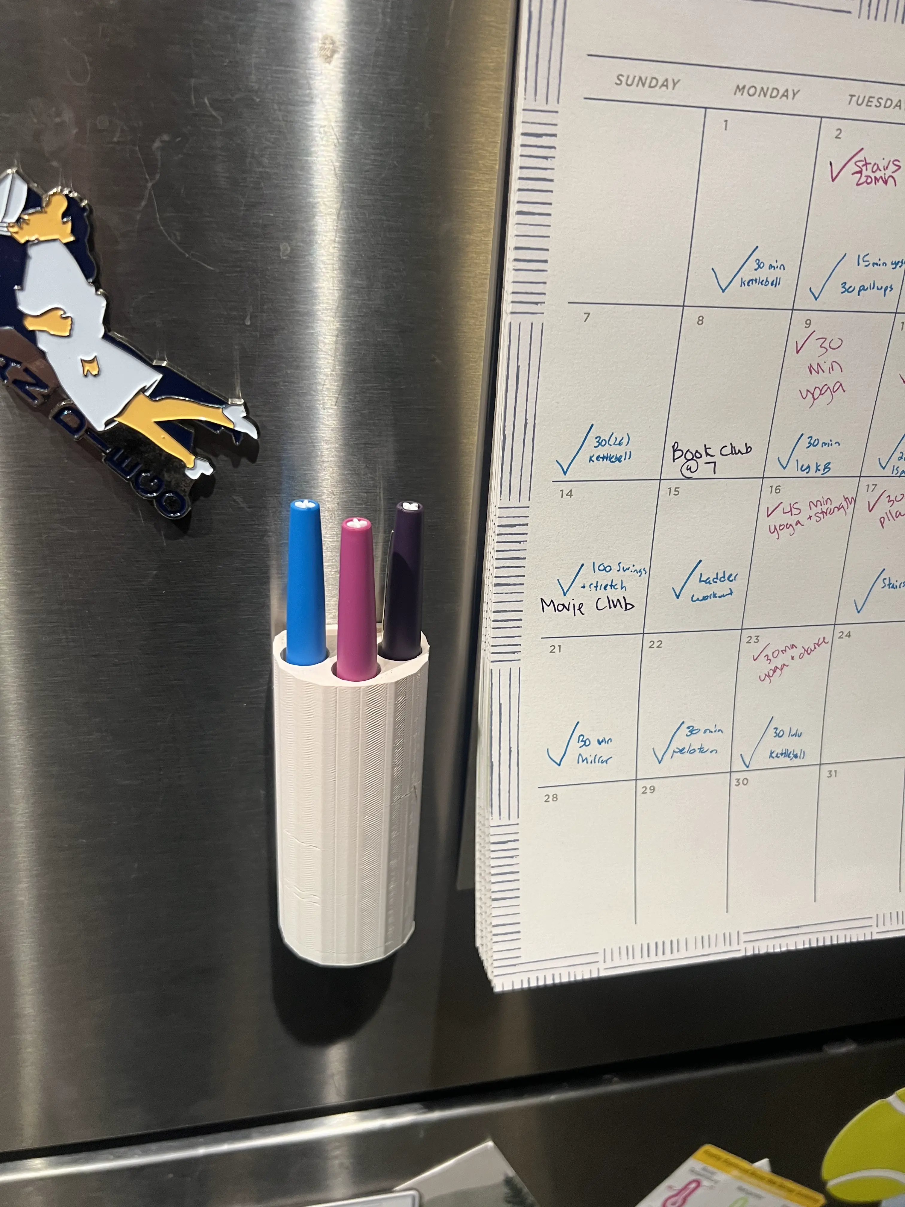 3D Printer Files | 3MF File | fridge pen holder | Creality Cloud