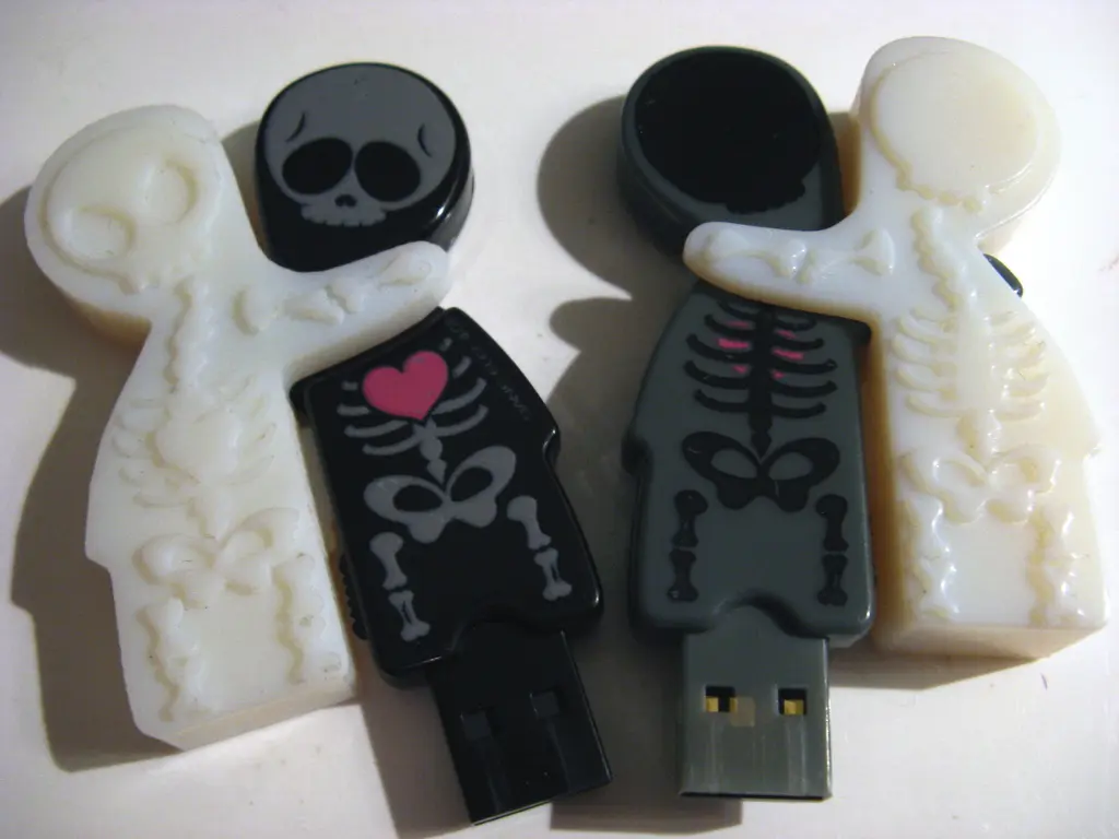 Free Other STL Download - Skeleton USB Buddyby SMT_M 🦊