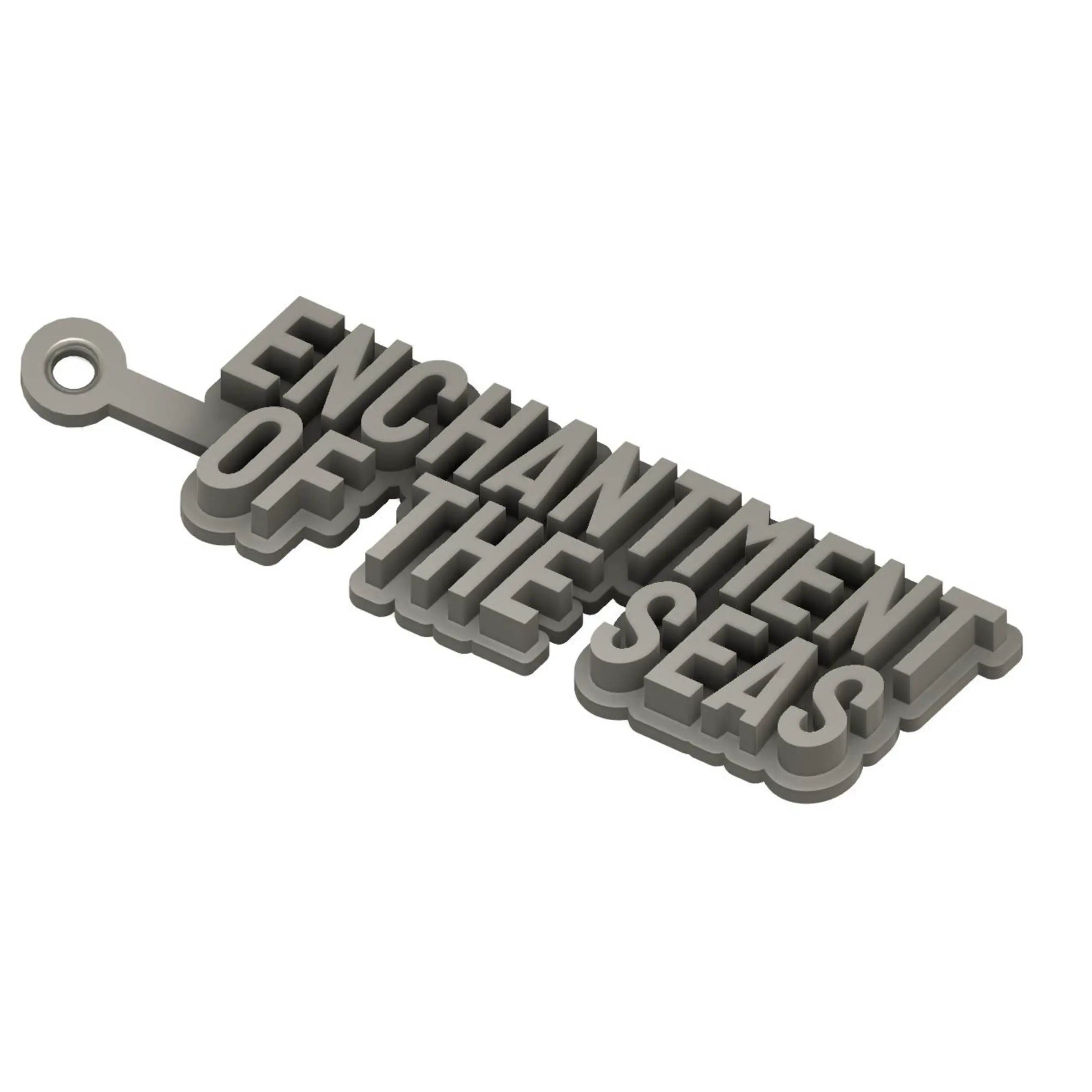 Other STL Download - Royal Caribbean Enchantment of the Seas Keychain ...