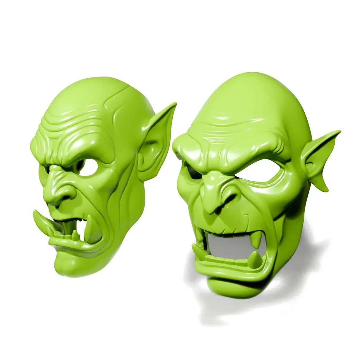Cosplay STL Download - Orc Masksby 3D Everything