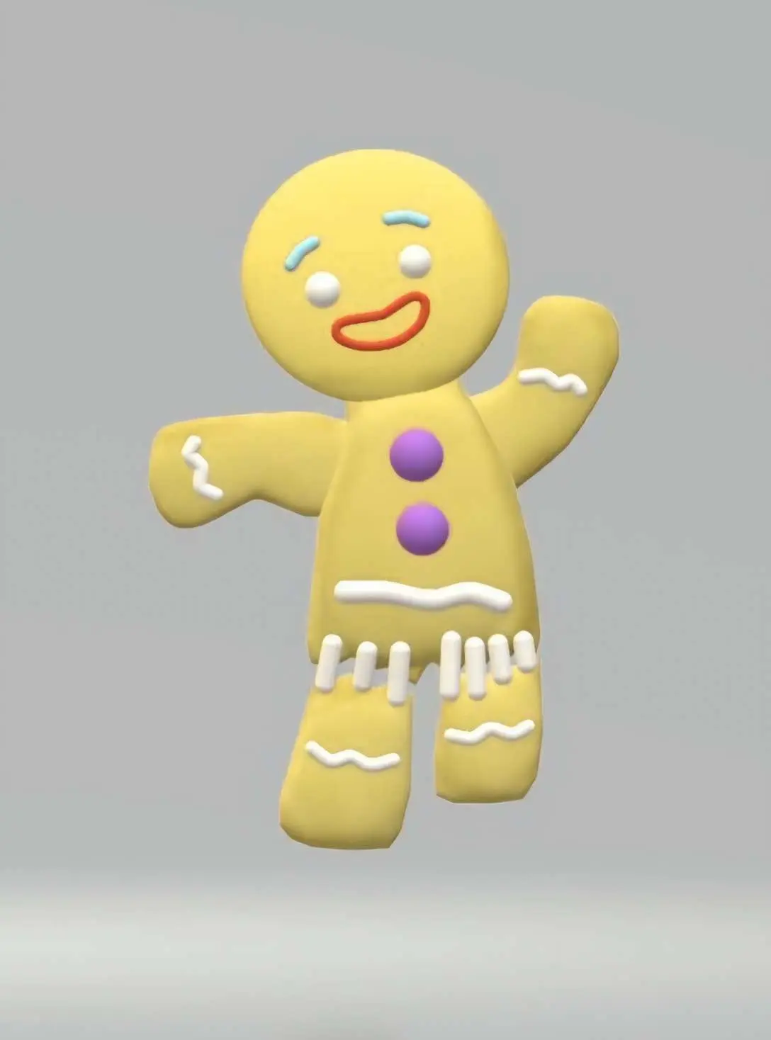 Characters & Creatures STL Download - Gingy Multipartsby Rajmi