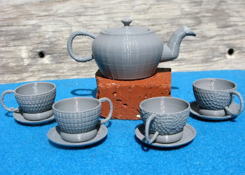 3D Printer Files | 3MF File | Toy Tea Set | Creality Cloud