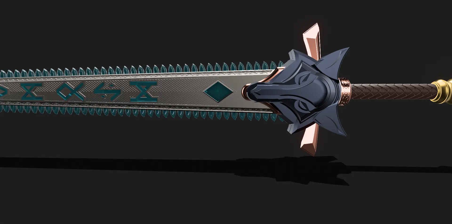 Characters & Creatures STL Download - Space wolves frost bladeby ...