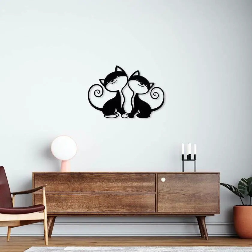 3D Printer Files | 3MF File | WallArt Cat 014 | Creality Cloud