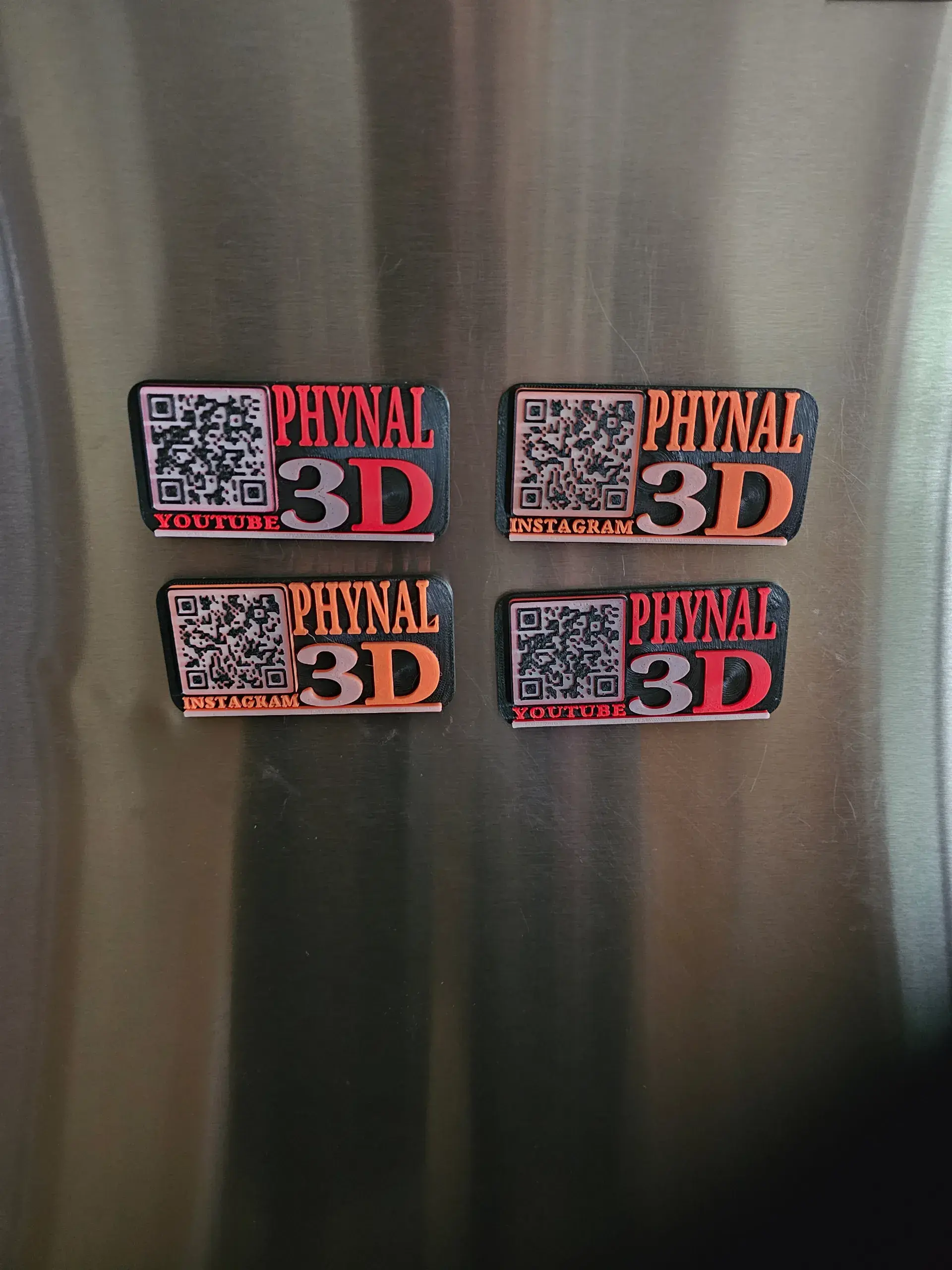 3D Printer Files | 3MF File | 🧲 MAGNETIC QR Cards 💳 FAIL FIRST ⛔ THEN ...