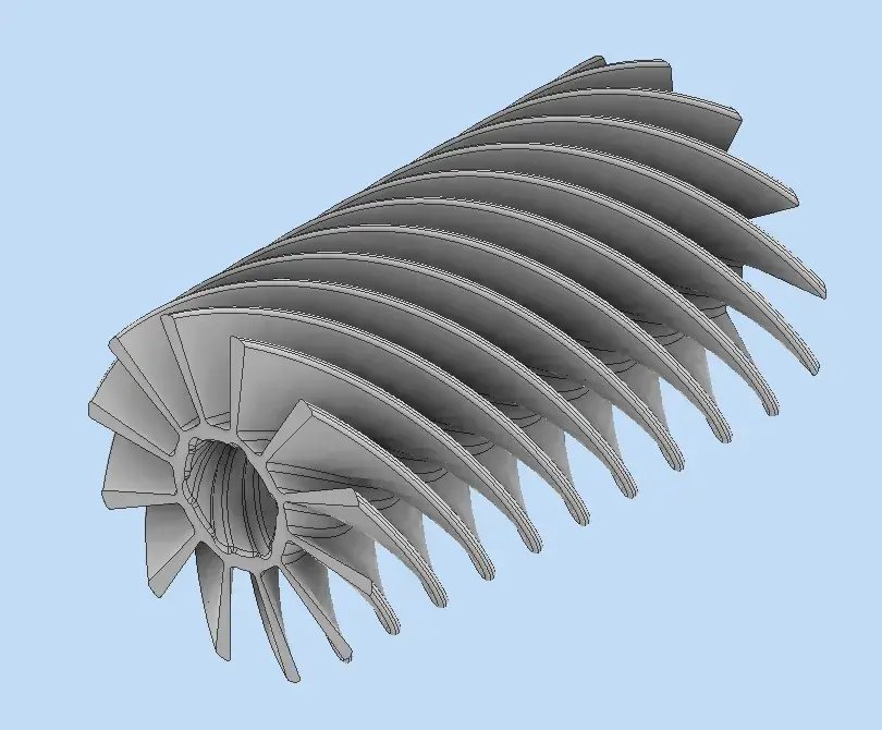 3D Printer Files | 3MF File | 12 Propeller Blade Assembly | Creality Cloud
