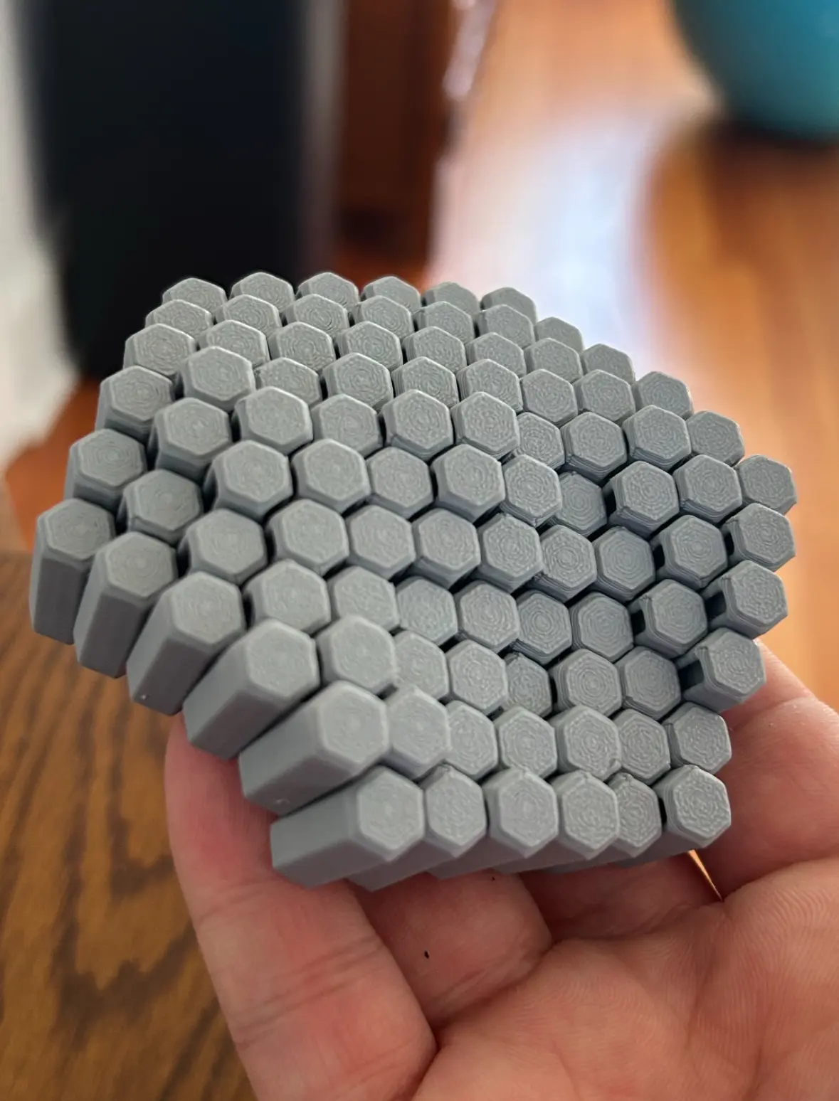 Game Props STL Download - Hex Fidgetby DesignDreamscape