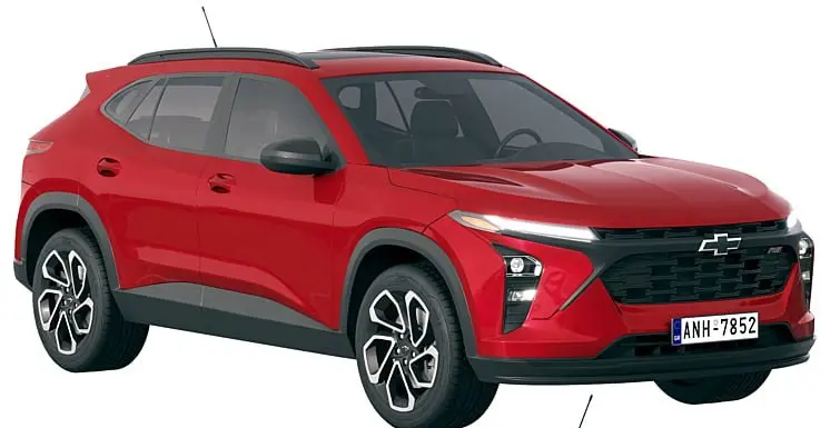 Vehicles & Machinery STL Download - Chevrolet Trax RS 2024by Davron