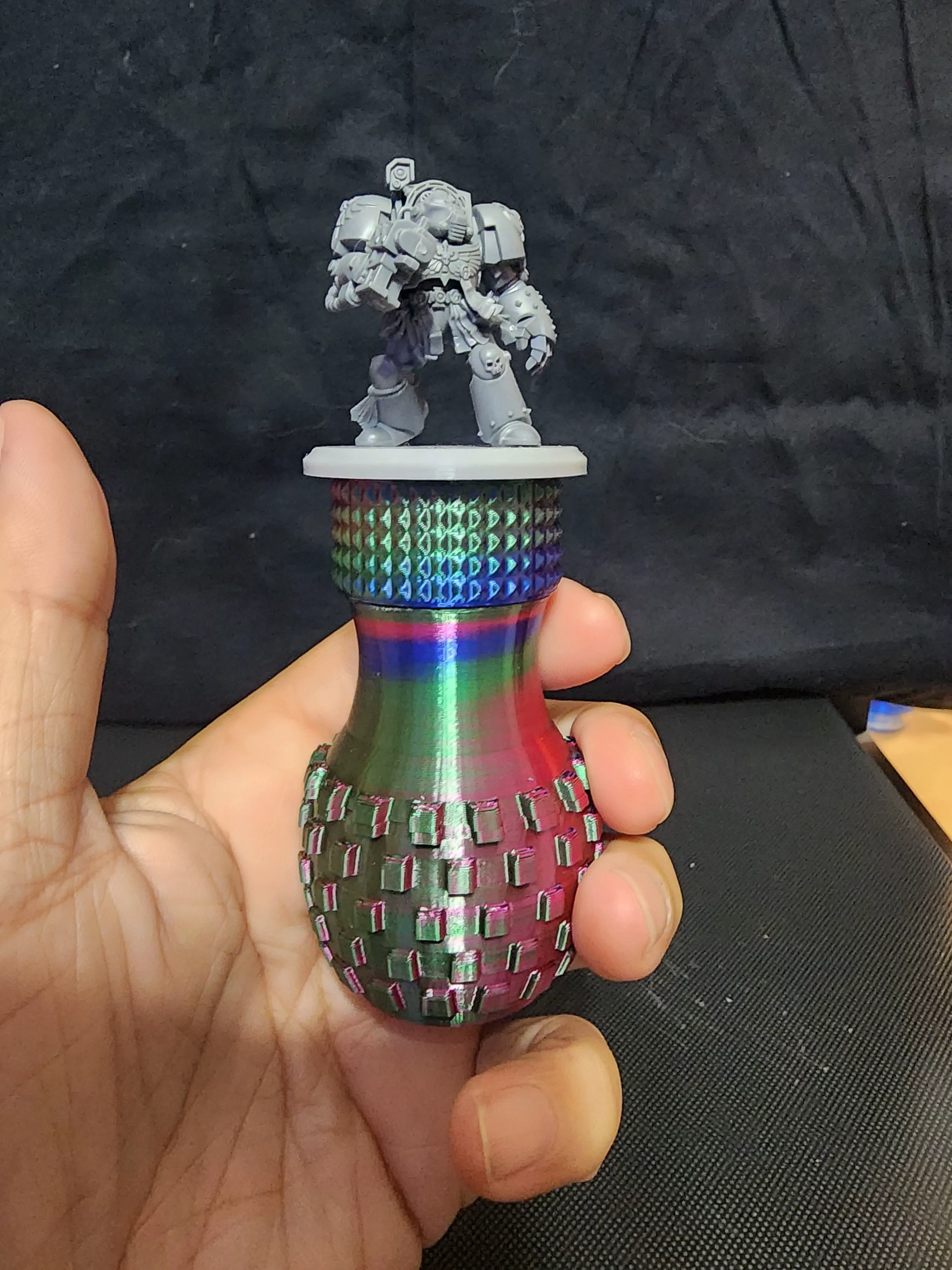 Other STL Download - Paint Handle and Basesby Lazy Goat Workshop