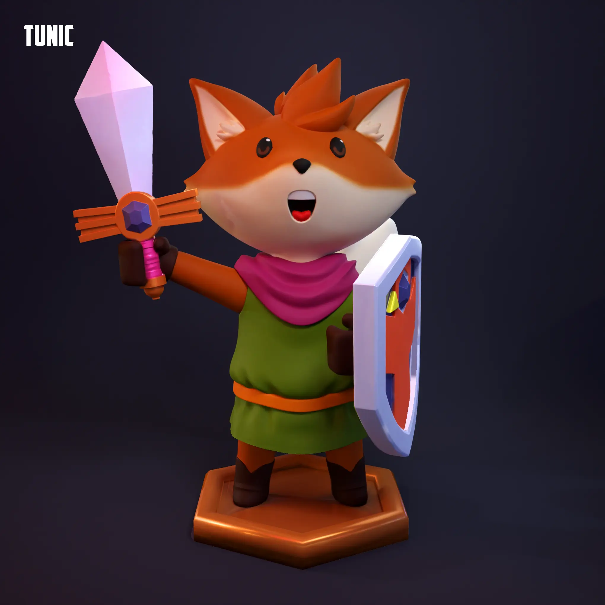 Characters & Creatures STL Download - Tunicby Gom3D