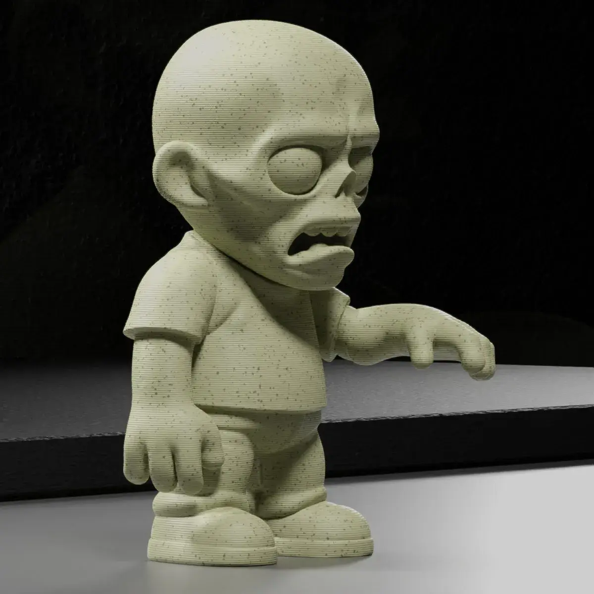 3D Printer Files | 3MF File | Halloween Zombie figurine #2 | Creality Cloud