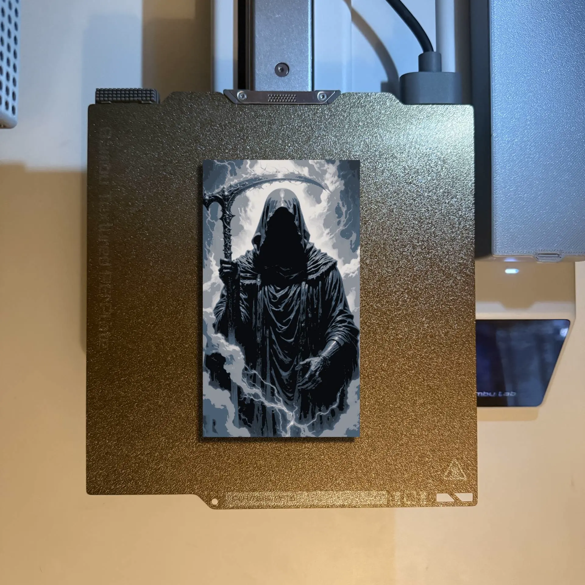 3D Printer Files | 3MF File | Grim Reaper Hueforge | Creality Cloud
